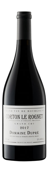 Corton Grand Cru “Le Rognet et Corton Rouge 2017 – Bourgogne Wine